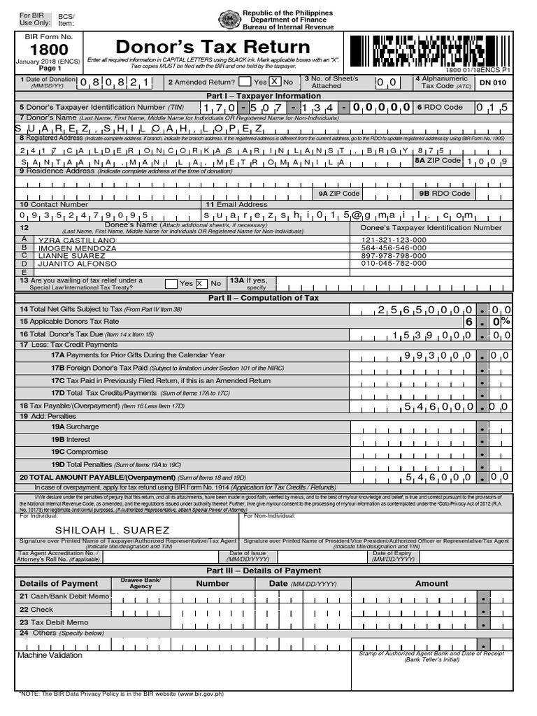 DTR FORM - August 08 | PDF