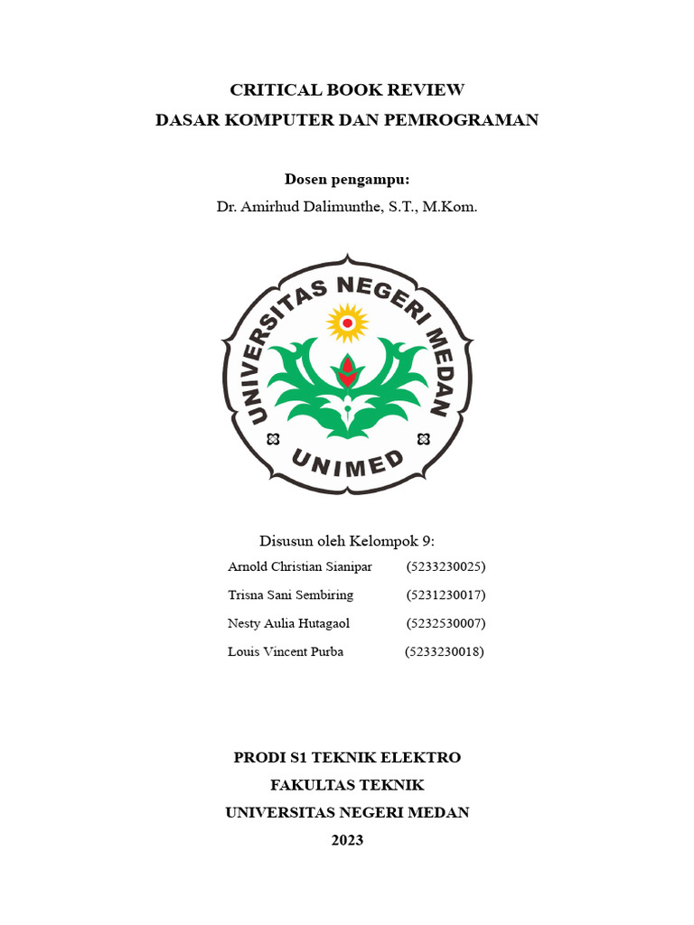 CBR Dasar Pemrograman (Kel 6) . | PDF