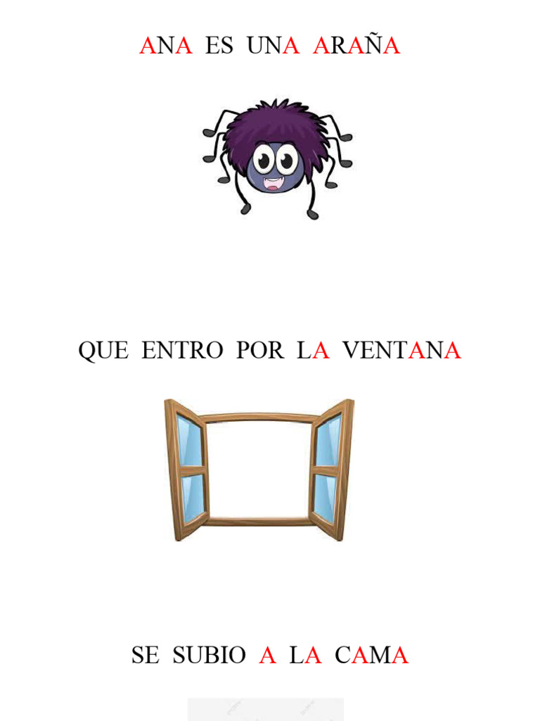 Ana Es Una Araña | PDF
