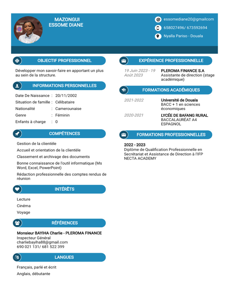Diane CV | PDF