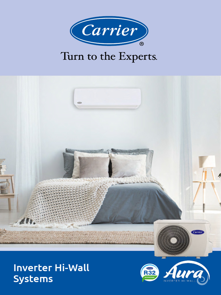 Aura Inverter Hiwall Brochure | PDF | Air Conditioning | Home Appliance