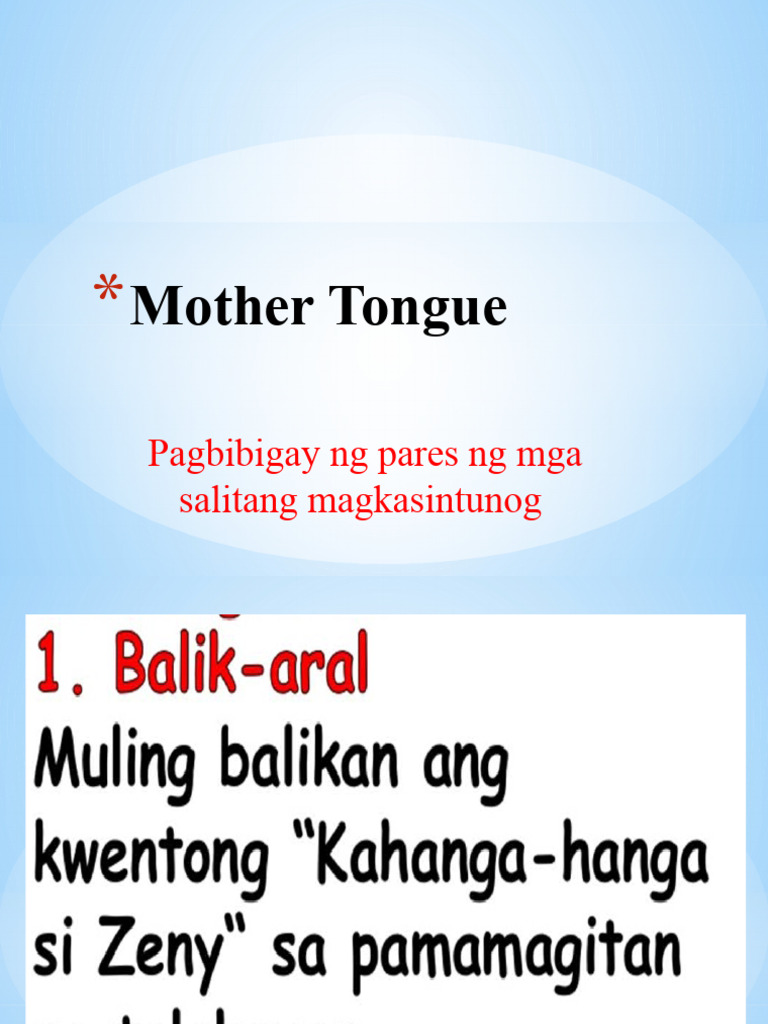 Grade 1 PPT MTB q1 w3 Day 3 | PDF