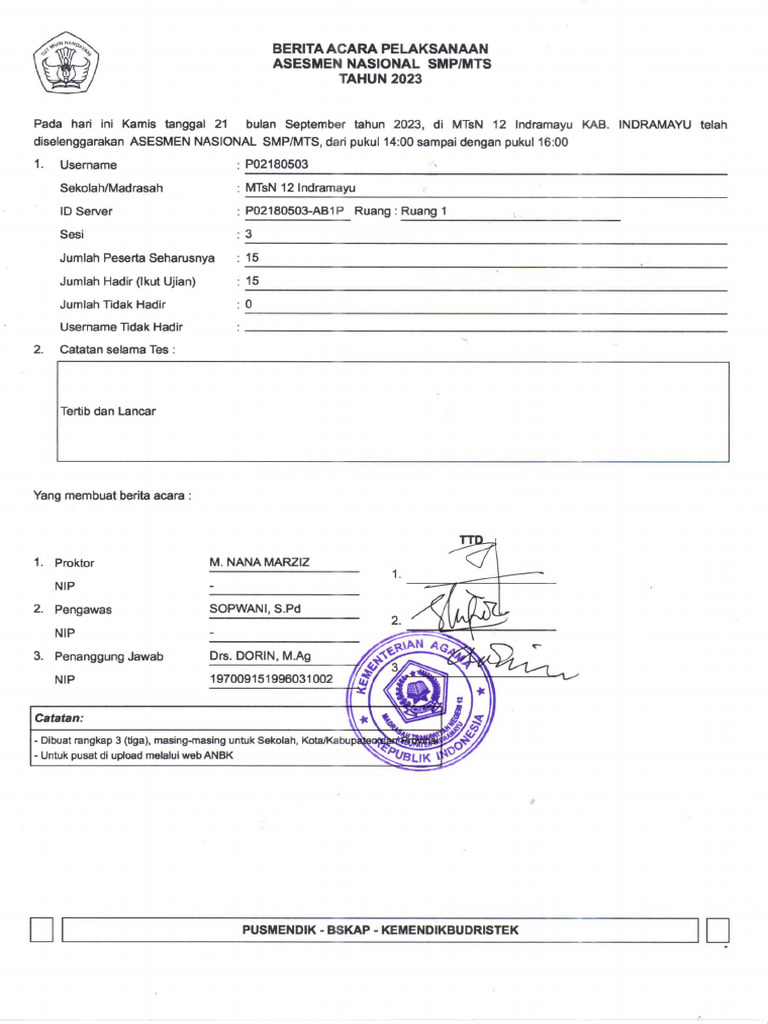 Bap Anbk 2023 H2 S3 | PDF