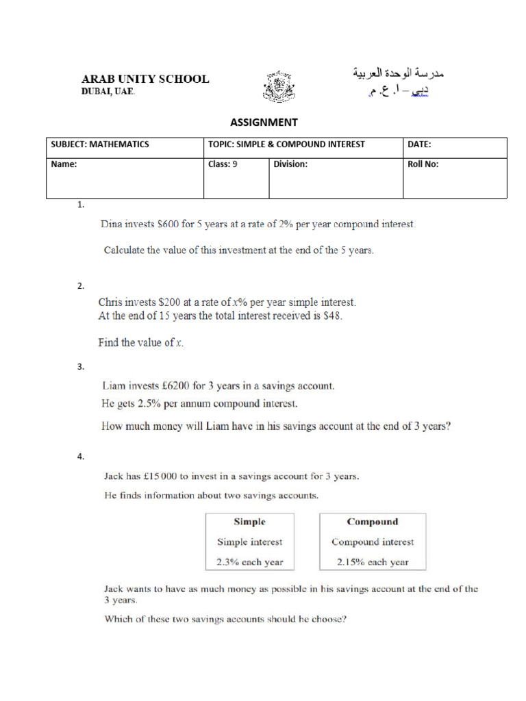 Lesson 8 Independent Task | PDF