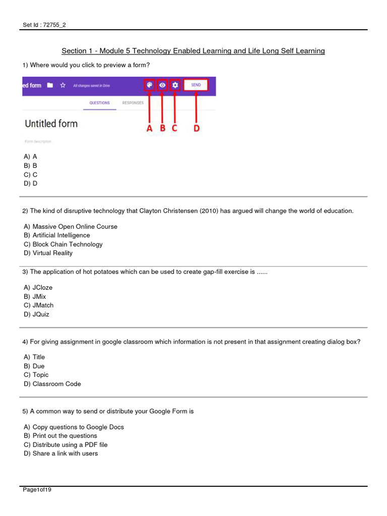 M5 Q2 30 Oct 21 Exam | PDF