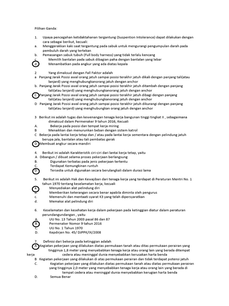 Latihan Soal TKBT II | PDF