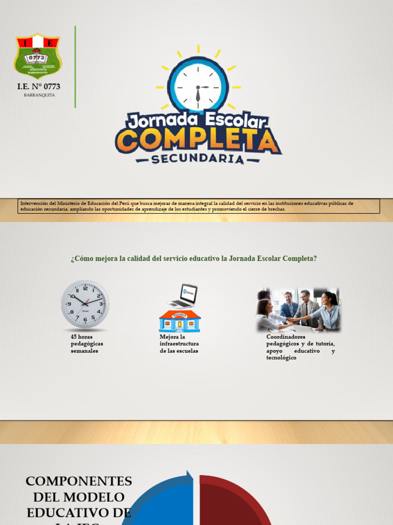 Presentacion JEC | PDF | Enseñando | Modificación de comportamiento