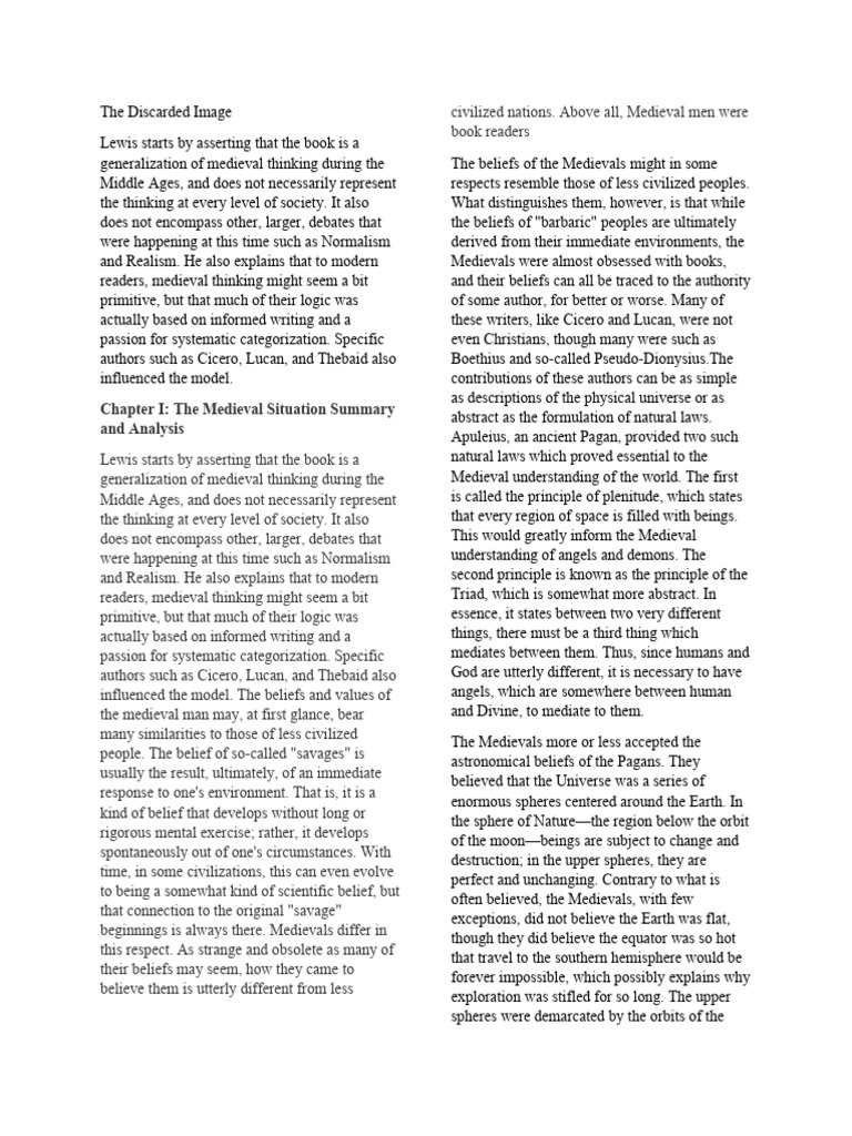 The Discarded Image | PDF