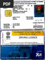 Driving Licence | PDF