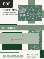 Tabel Distribusi Binomial Kumulatif | PDF