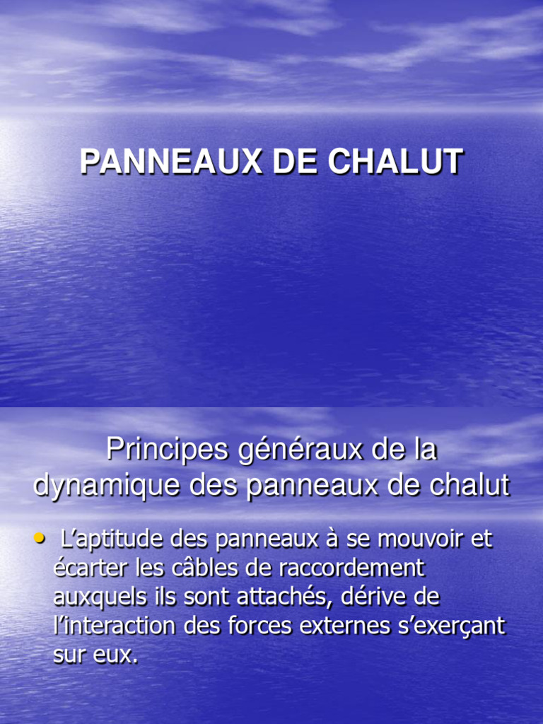 S100 Panneaux de Chalut | PDF
