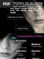 News Writing Exercise | PDF