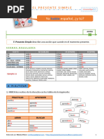 Verbos Irregulares en Presente Simple | PDF