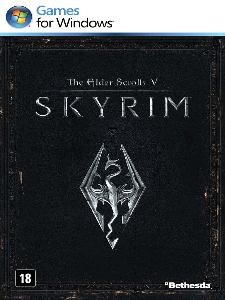 Manual Oficial Jogo SKYRIM Legendary Edition para PC | PDF | Epilepsia | Boa forma (Biologia)
