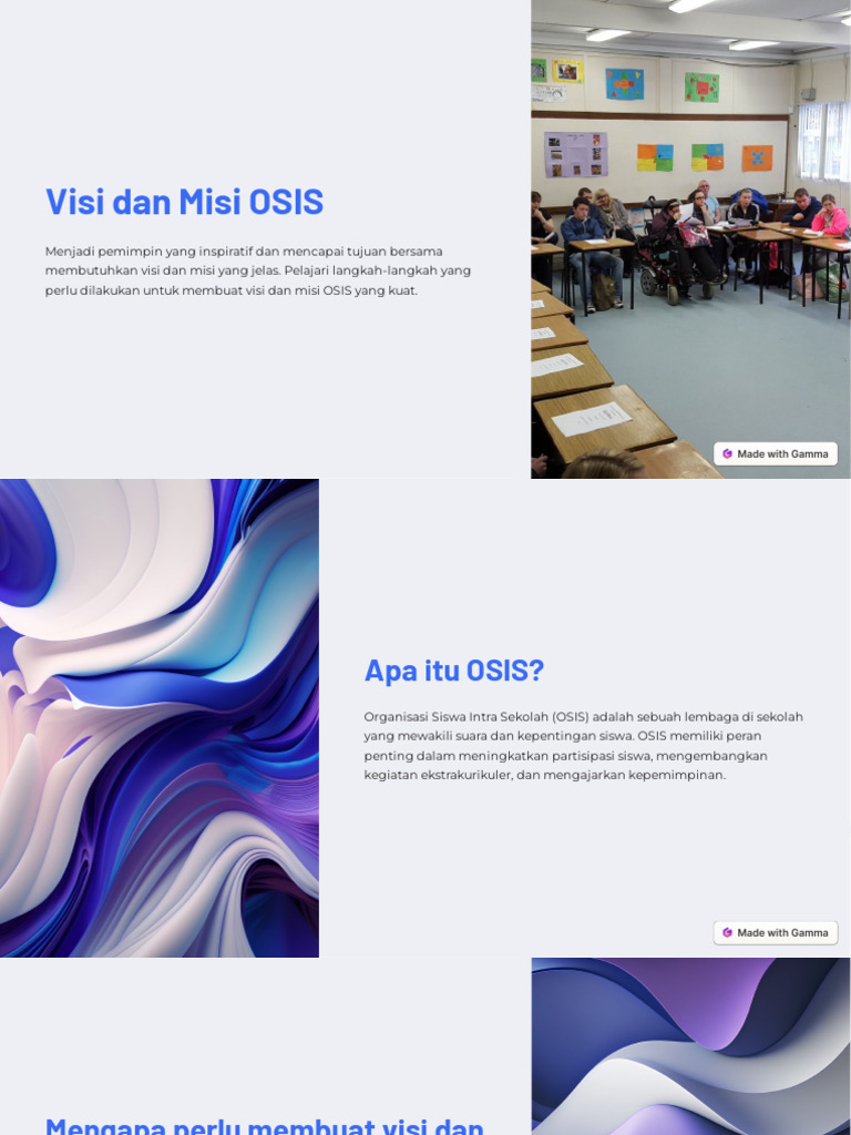 Visi Dan Misi OSIS | PDF