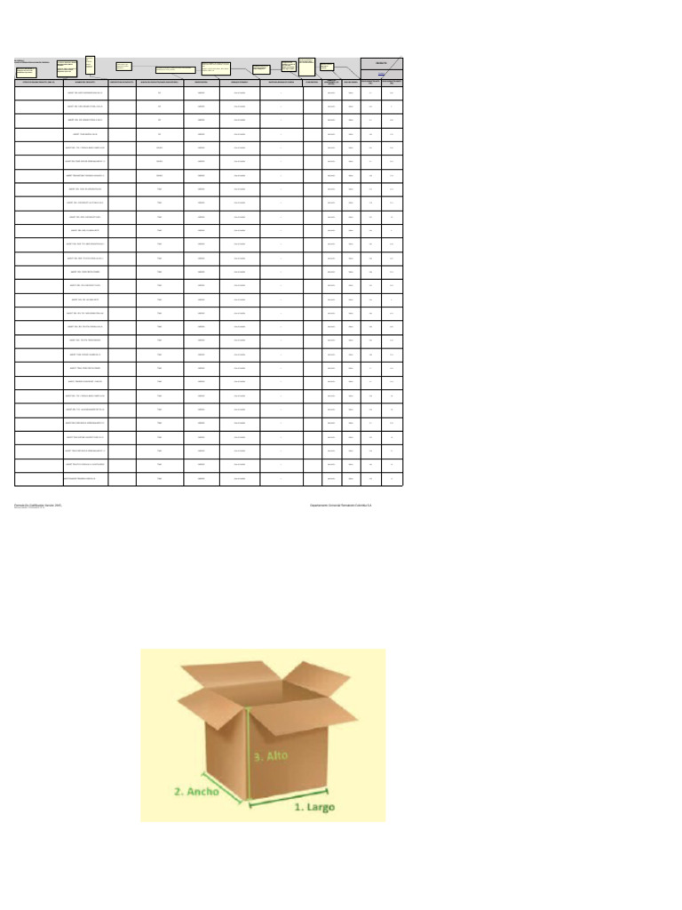 Formato Codificacion de Producto | PDF