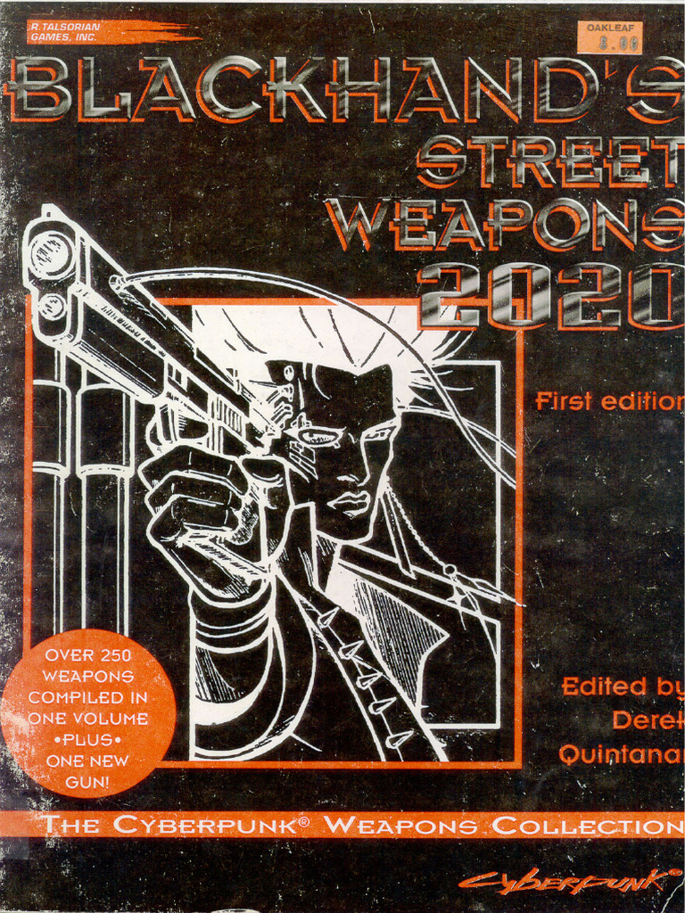 Cyberpunk 2020 Blackhand39s Street Weapons 2020 | PDF