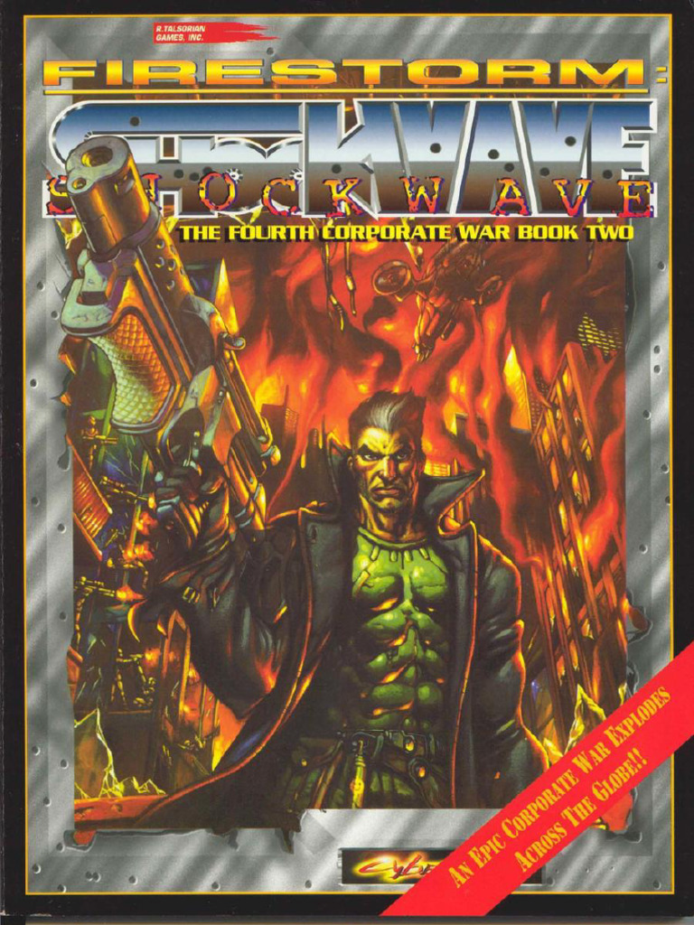 Cyberpunk 2020 Firestorm Vol II Shockwave The Fourth Corporate War Book Two PDF PDF Free | PDF