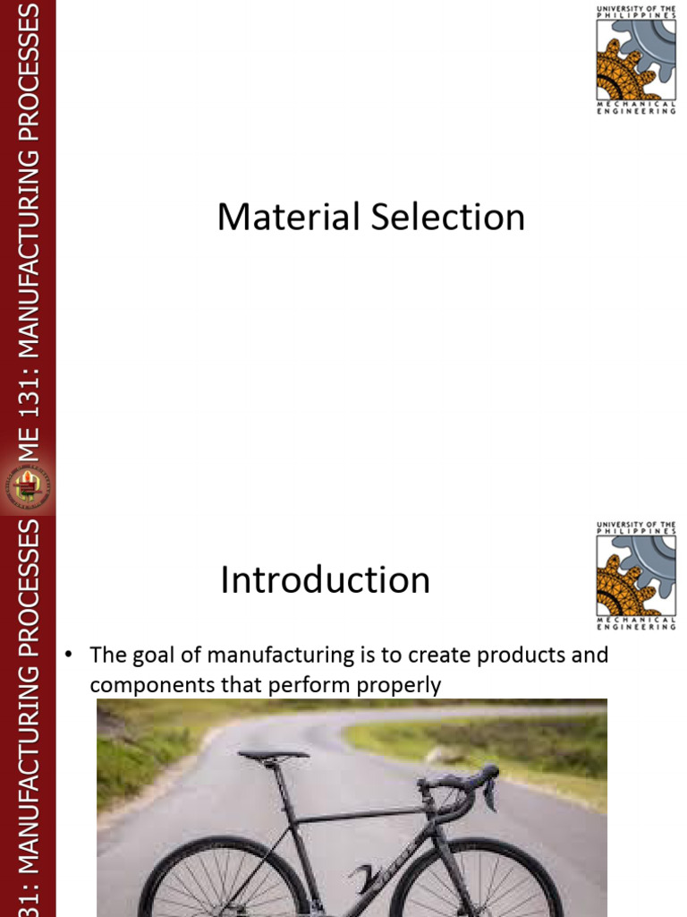 Lec 6 Material Selection | PDF