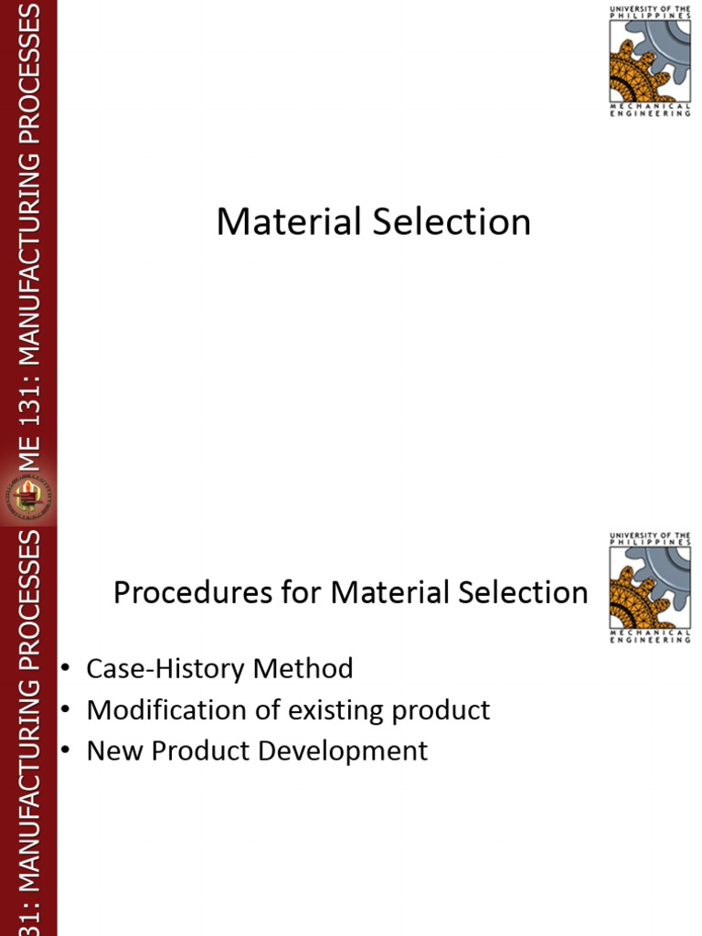 Lec 6 Material Selection - Additional | PDF