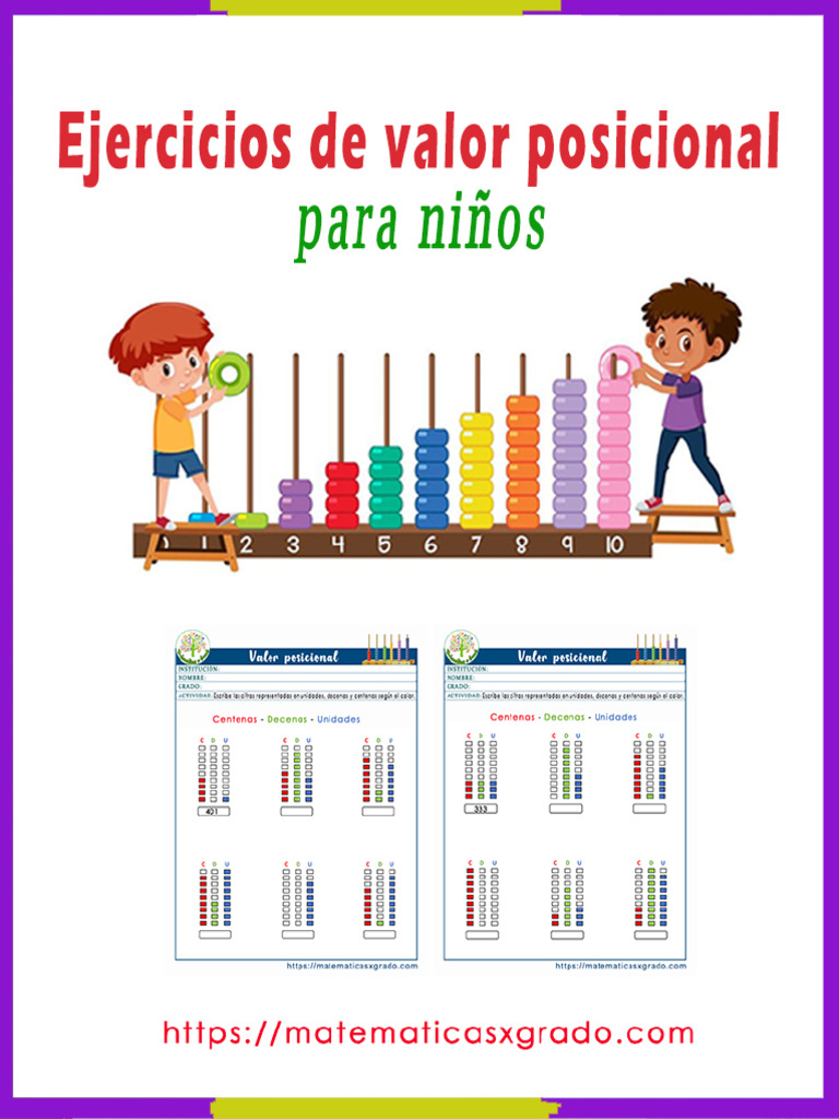 Ejercicios de Valor Posicional | PDF