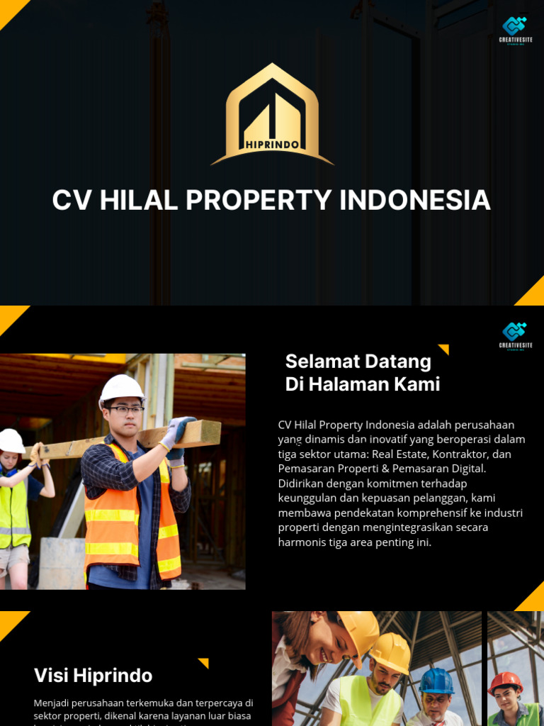 CV Hilal Property Indonesia: Layanan Properti | PDF