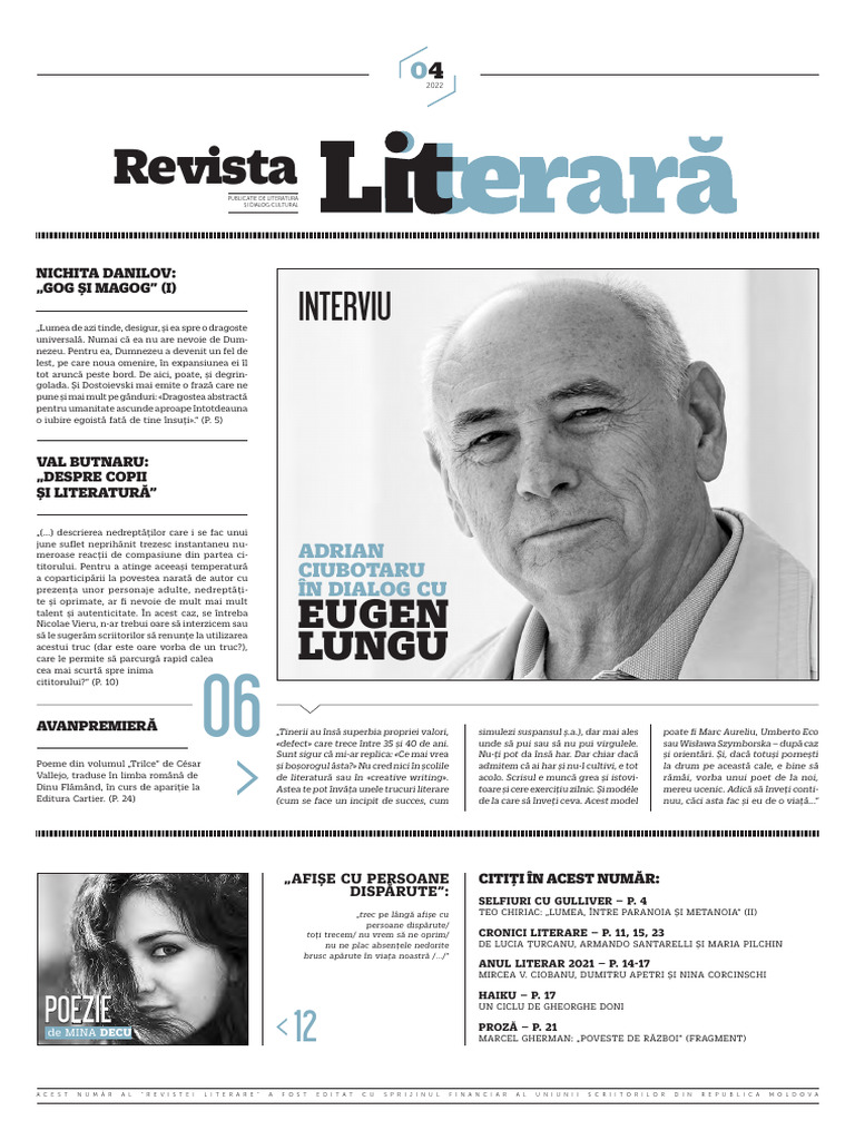 Revista Literara 4 2022 | PDF