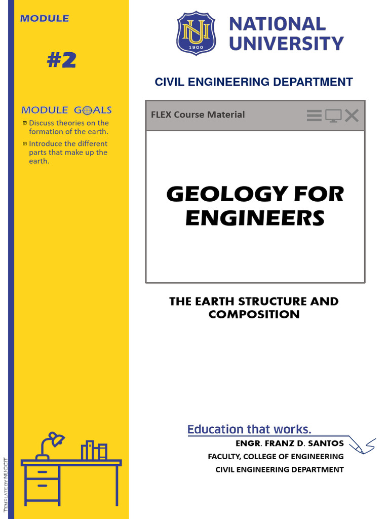Geology For Engineers Module 2 - Earth Structure and Composition | PDF ...
