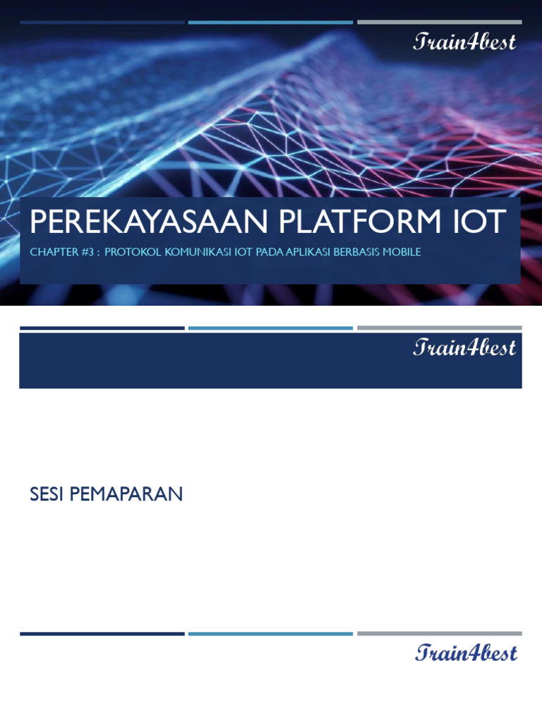 3. Protokol Komunikasi IoT pada Aplikasi berbasis Mobile_compressed | PDF