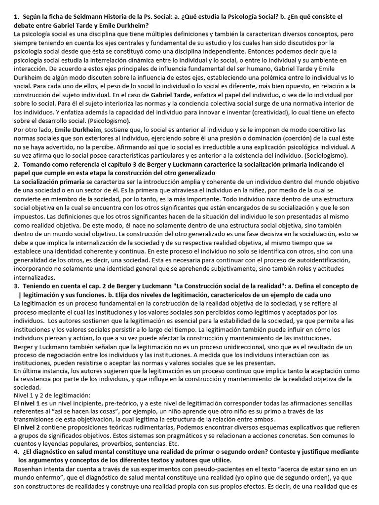 Prueba Simulacro | PDF