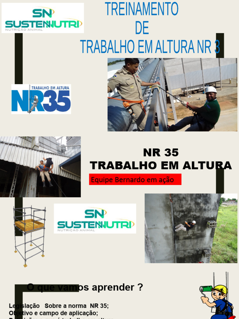 NR 35-Trabalho em Altura | PDF