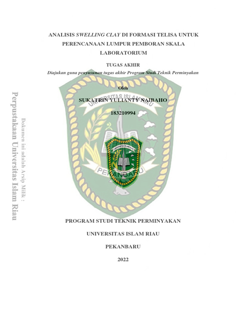 Analisis Swelling Clay Telisa | PDF