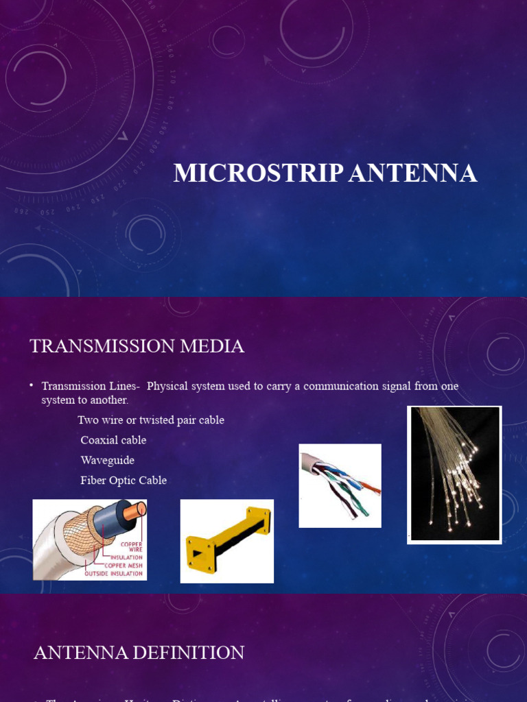 Microstrip Patch Antenna | PDF