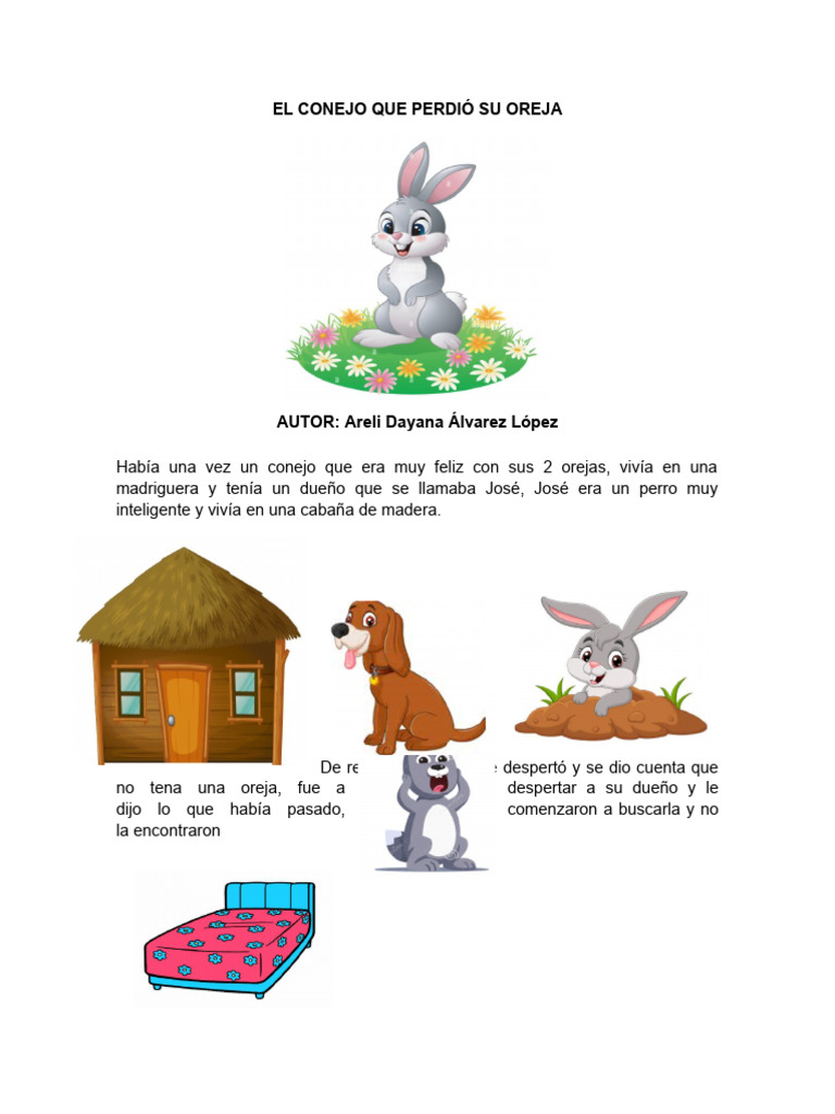 El conejo que perdió su oreja | PDF | Novela negra, policíaca y suspenso