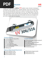 Aquafine Optivenn Series Data Sheet | PDF | Ultraviolet | Ozone
