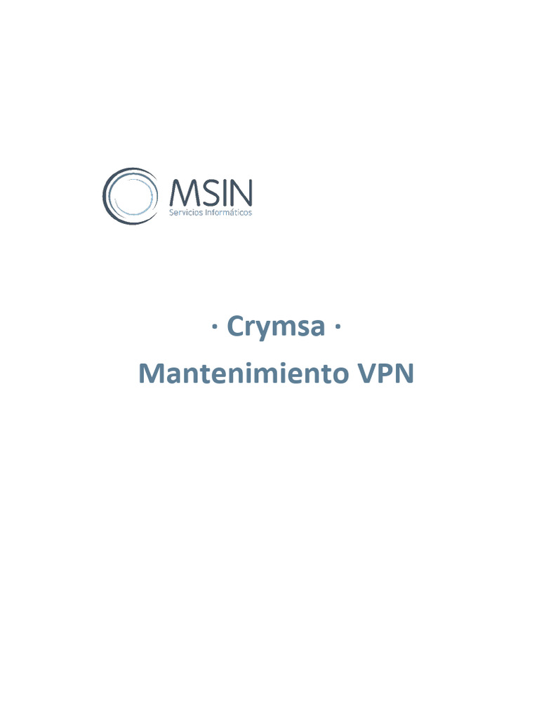CRYMSA - Tutorial - Pfsense y OpenVPN | PDF | Arquitectura de ...