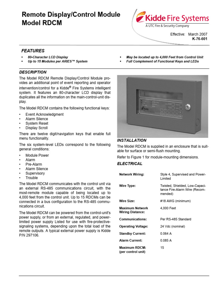 1. Datasheet Remote_Display | PDF | Power Supply | Computer Engineering