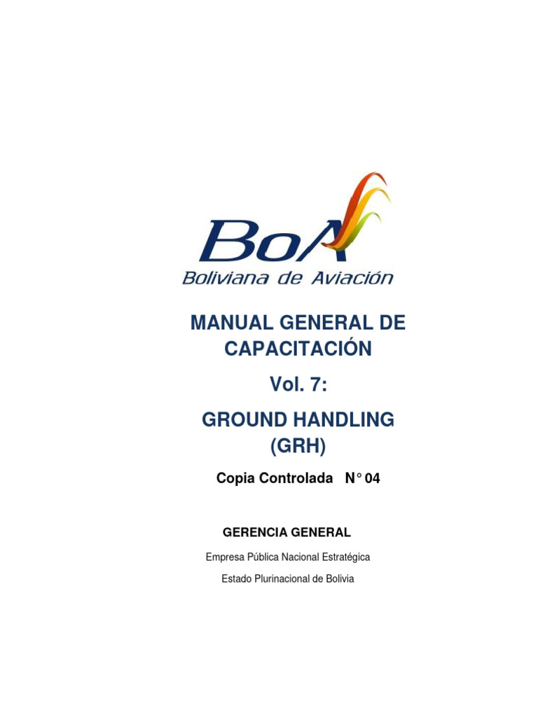OM Parte D-7 Manual de Capacitacion GRH | PDF
