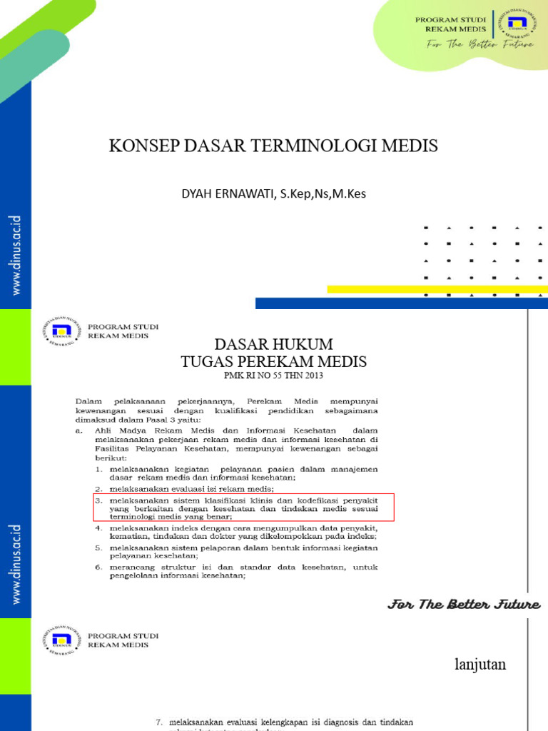 TM 4 Konsep Dasar Terminologi Medis | PDF TM 4 Konsep Dasar Terminologi Medis | PDF
