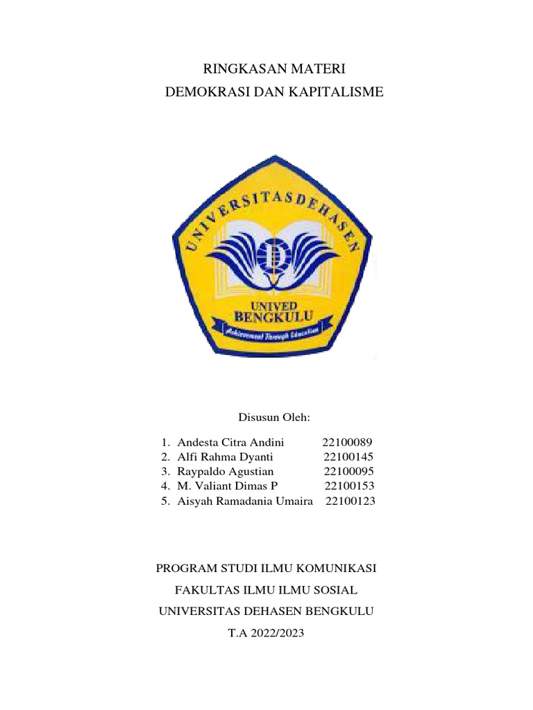 Tugas Kelompok 4 (Ringkasan Materi) | PDF