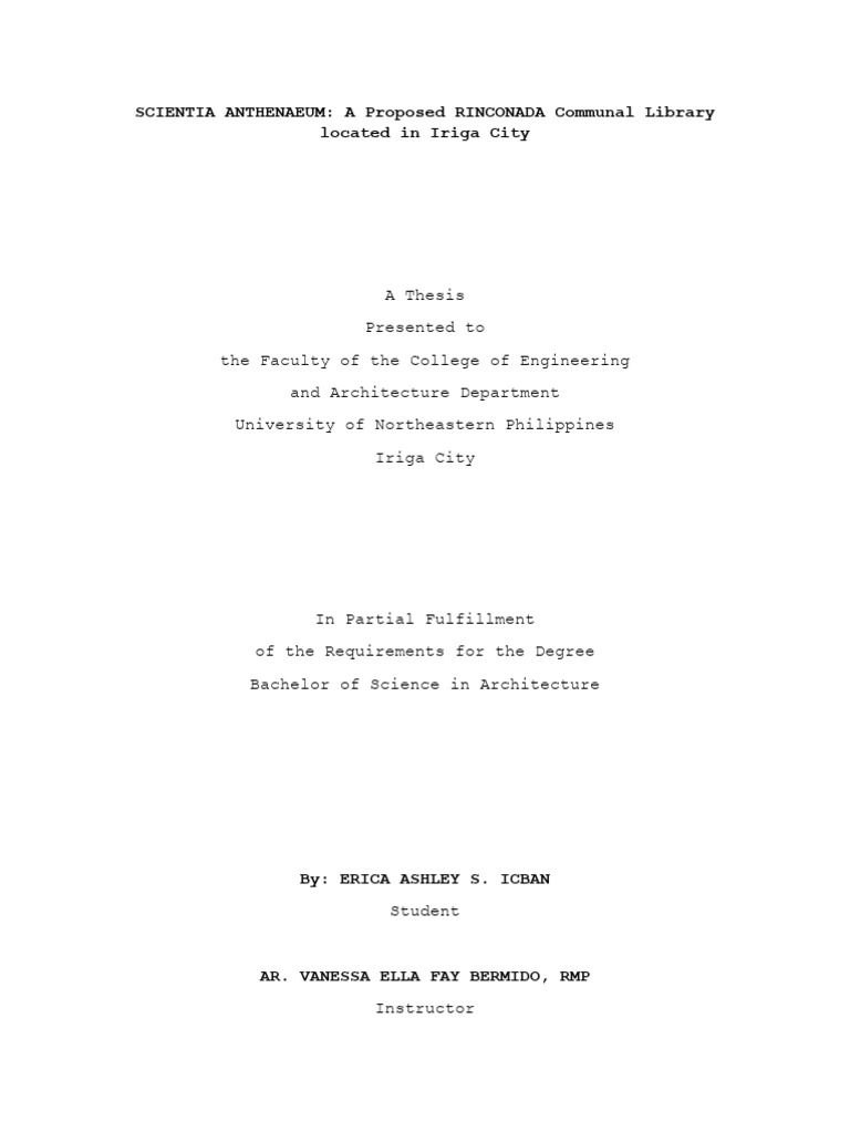 Scientia Anthenaeum | PDF