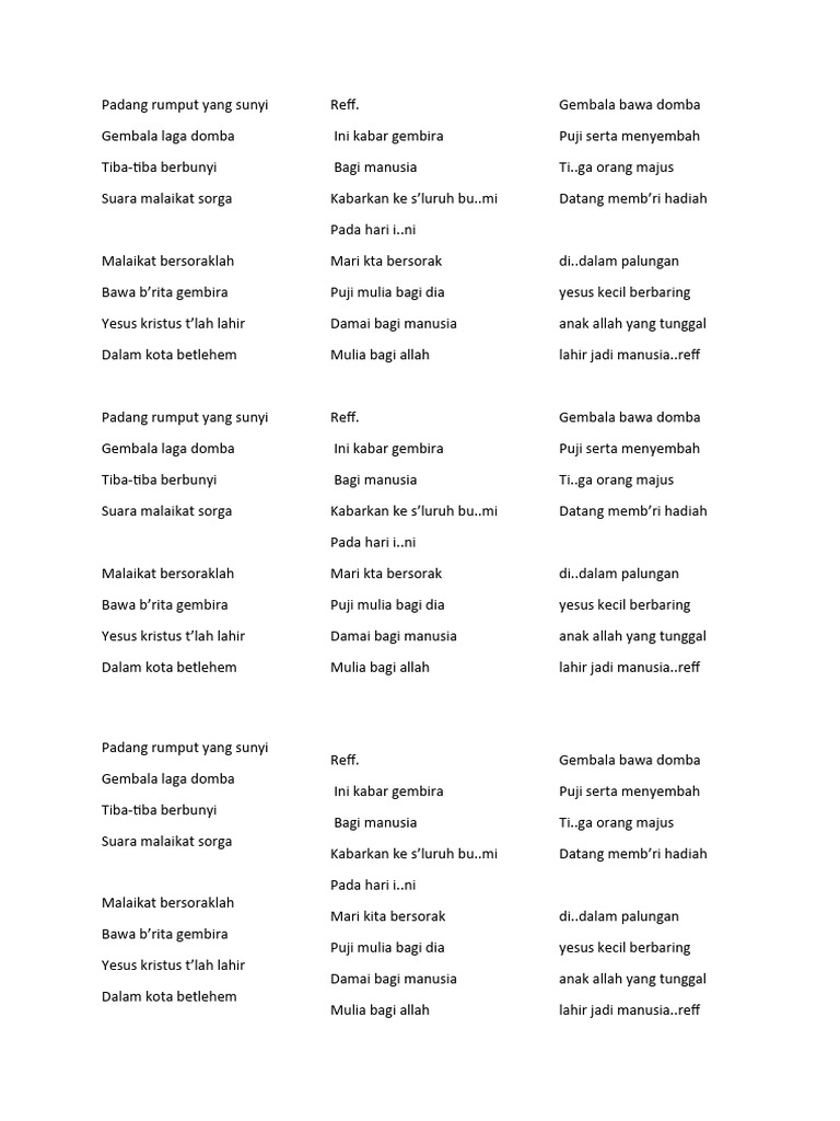 Padang Rumput Yang Sunyi 2 | PDF