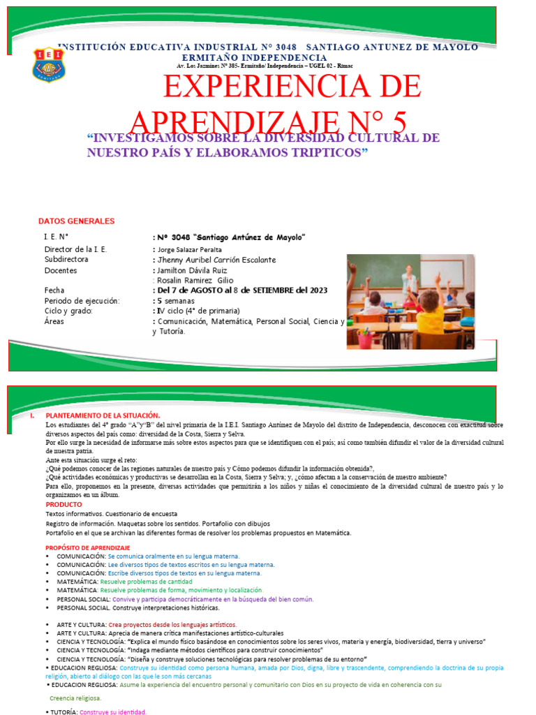 Eda 5 4T0 Grado | PDF