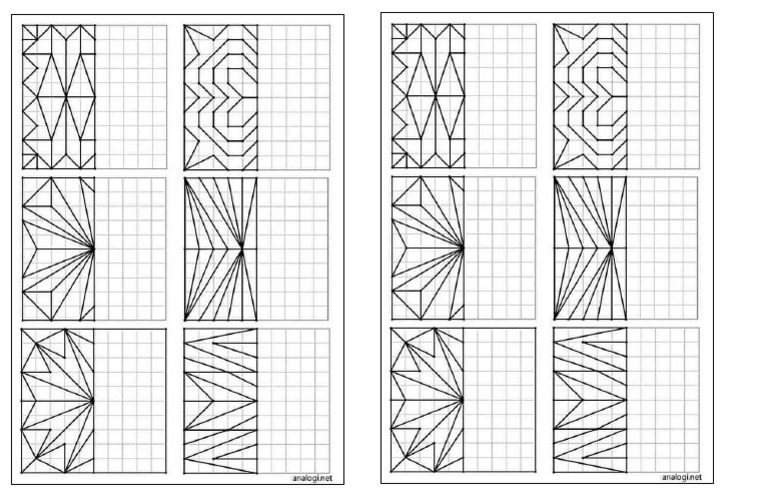 Completar Figuras Simetría | PDF