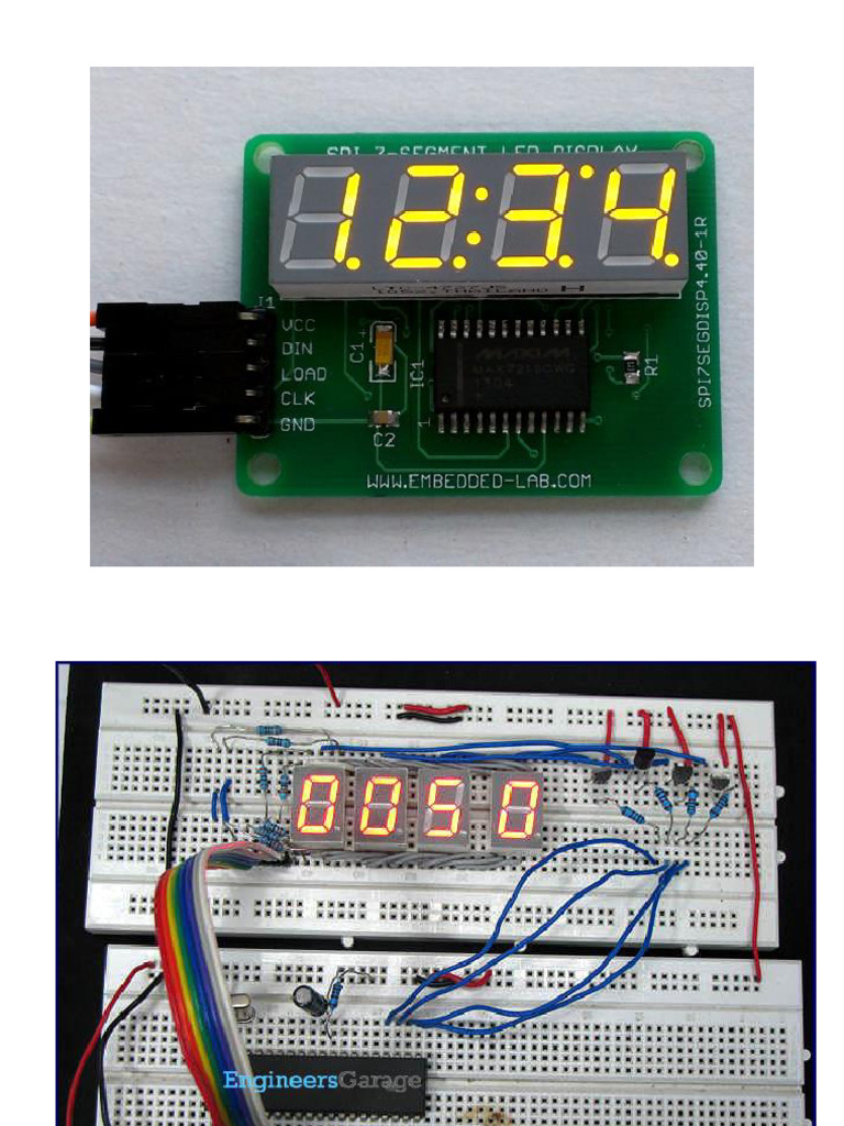 Lec 21 Interfacing 8051 With Multiplexed Seven Segment Display Pdf 