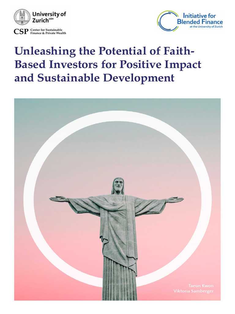 CSP Unleashing The Potential of Faith-Based Investors 29-4-2021-Spreads ... CSP Unleashing The Potential of Faith-Based Investors 29-4-2021-Spreads ...