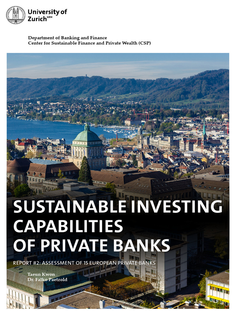 2018_CSP_Sustainable Finance Capabilities of Private Banks_Report_#2 ...