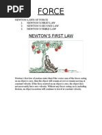 First Grade Guide to Laws of Motion | PDF | Newton's Laws Of Motion | Force