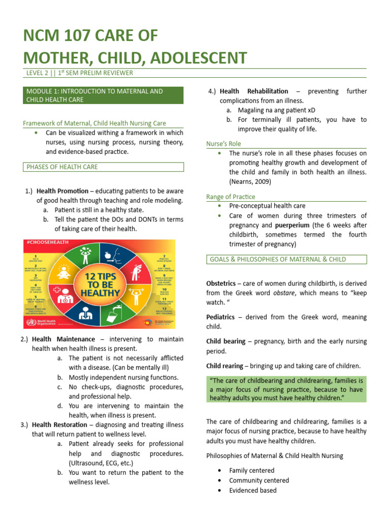 NCM 107 Transes | PDF