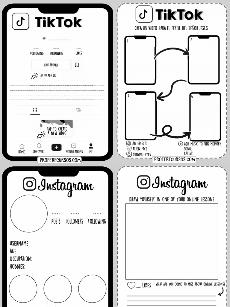 Pack Fin de Curso Redes Sociales Inglés | PDF